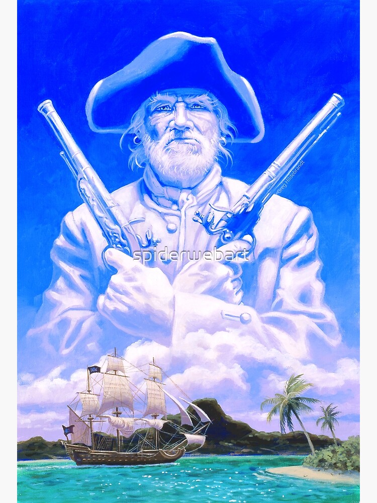 "Captain Flint - Treasure Island" Poster for Sale by spiderwebart ...