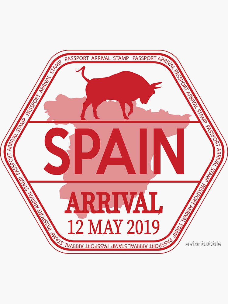 Spain Passport Stamp