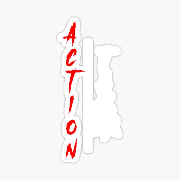 "Action Taker" Sticker by rayush | Redbubble