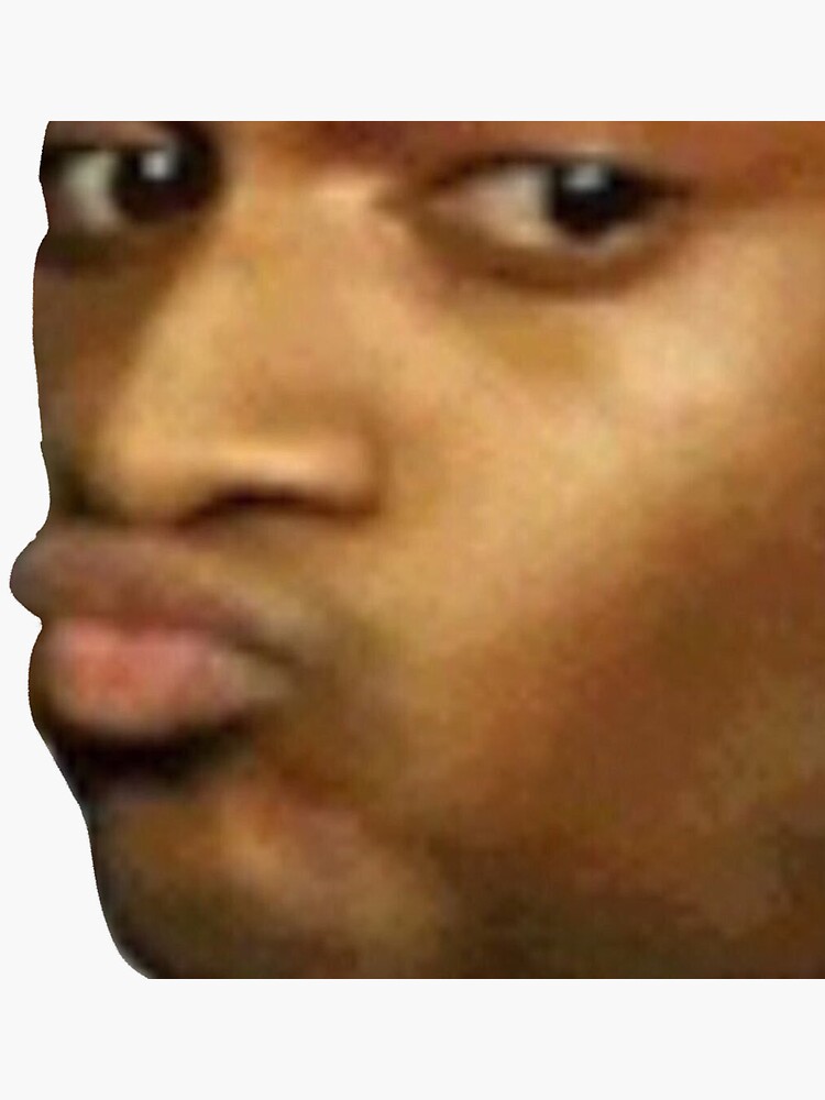 "reaction image hmmm" Sticker for Sale by memetimebb | Redbubble