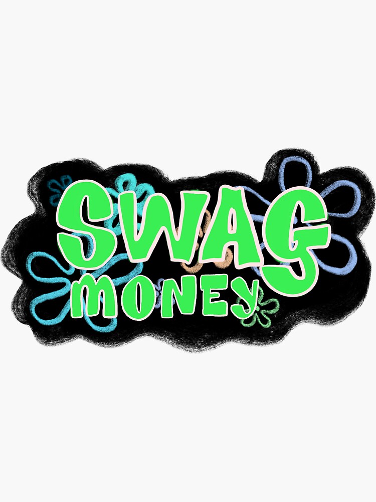 "swag money " Sticker by anvisu14 | Redbubble