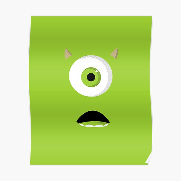 Mike Wazowski Posters | Redbubble