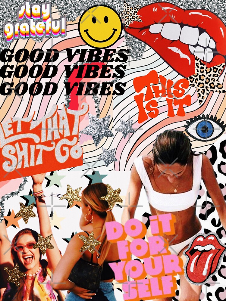 "VSCO GIRL COLLAGE" Sticker by muybonita | Redbubble
