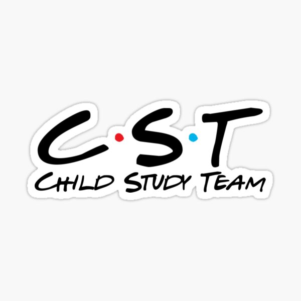 "Child Study Team" Sticker for Sale by EvyStickersx | Redbubble