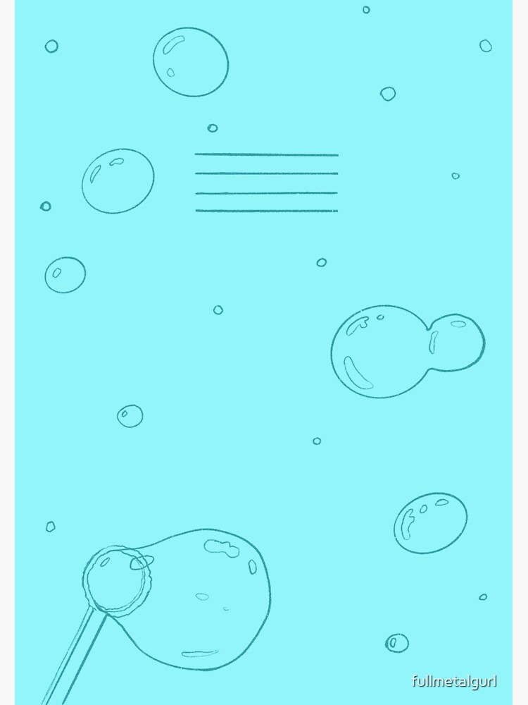 "Bubble Notebook" Sticker by fullmetalgurl | Redbubble