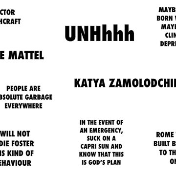 "UNHhhh trixie and katya sticker pack quote" Sticker for Sale by ...