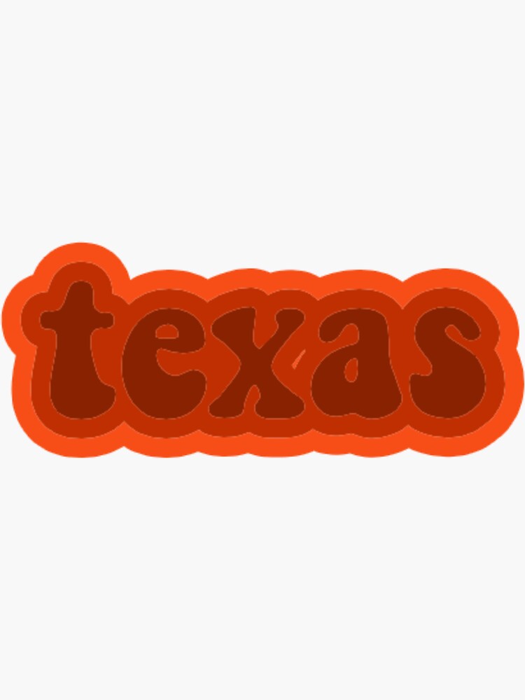 "texas sticker" Sticker for Sale by maddierobins | Redbubble
