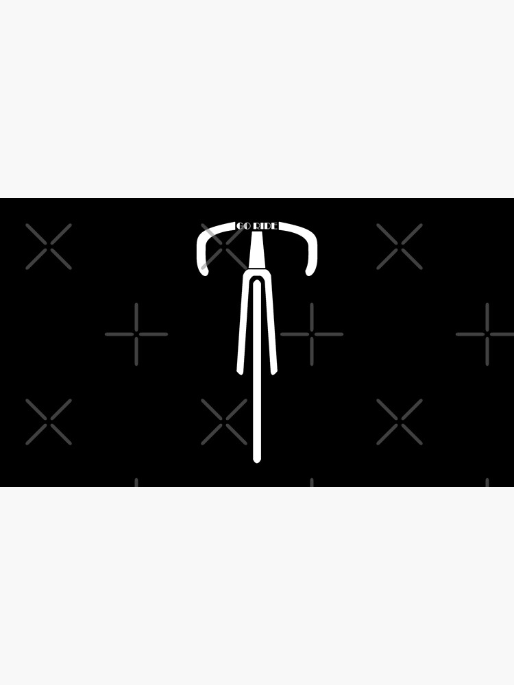 "Go Ride Your Bicycle White" Poster by RabeDesigns | Redbubble