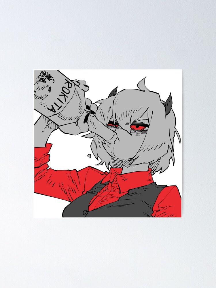 "Helltaker Cerberus" Poster by Ezzyone | Redbubble