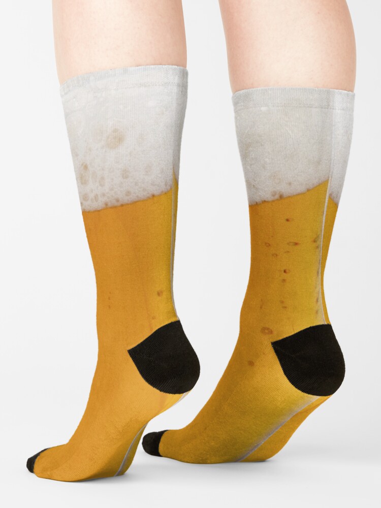 "Beer Glass Socks" Socks for Sale by stickersandtees | Redbubble