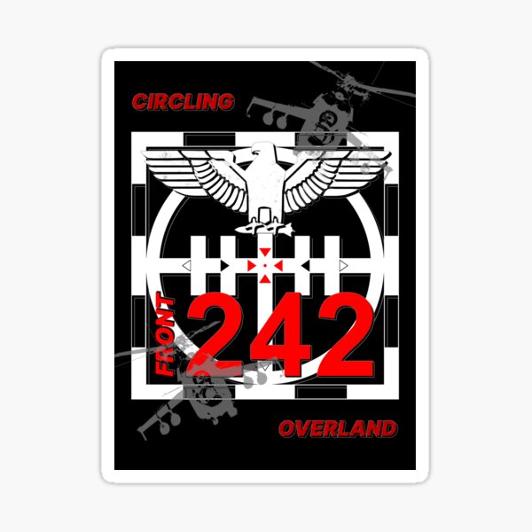 Front 242 Stickers | Redbubble