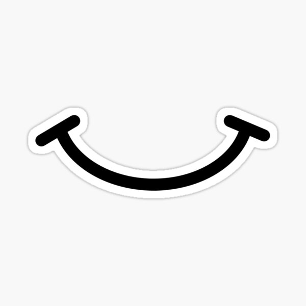 "smiley face / frowny face" Sticker by apsararb | Redbubble