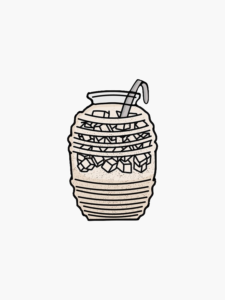 "Horchata " Sticker for Sale by johanna0425 | Redbubble
