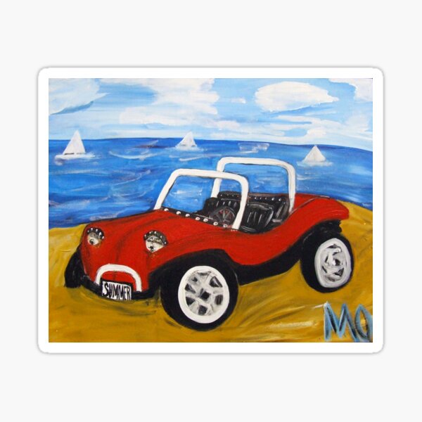 Dune Buggy Stickers | Redbubble