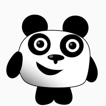 "3 Pandas - Small" Sticker for Sale by FlashTeam | Redbubble