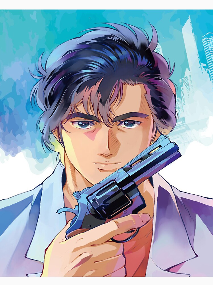 T-shirt « City Hunter - Ryo Saeba », par Hitguners | Redbubble