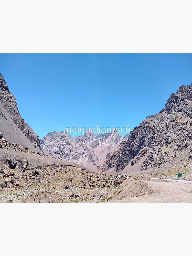 Road in the Andes Mountains Premium Matte Vertical Poster sold by Igbo ...