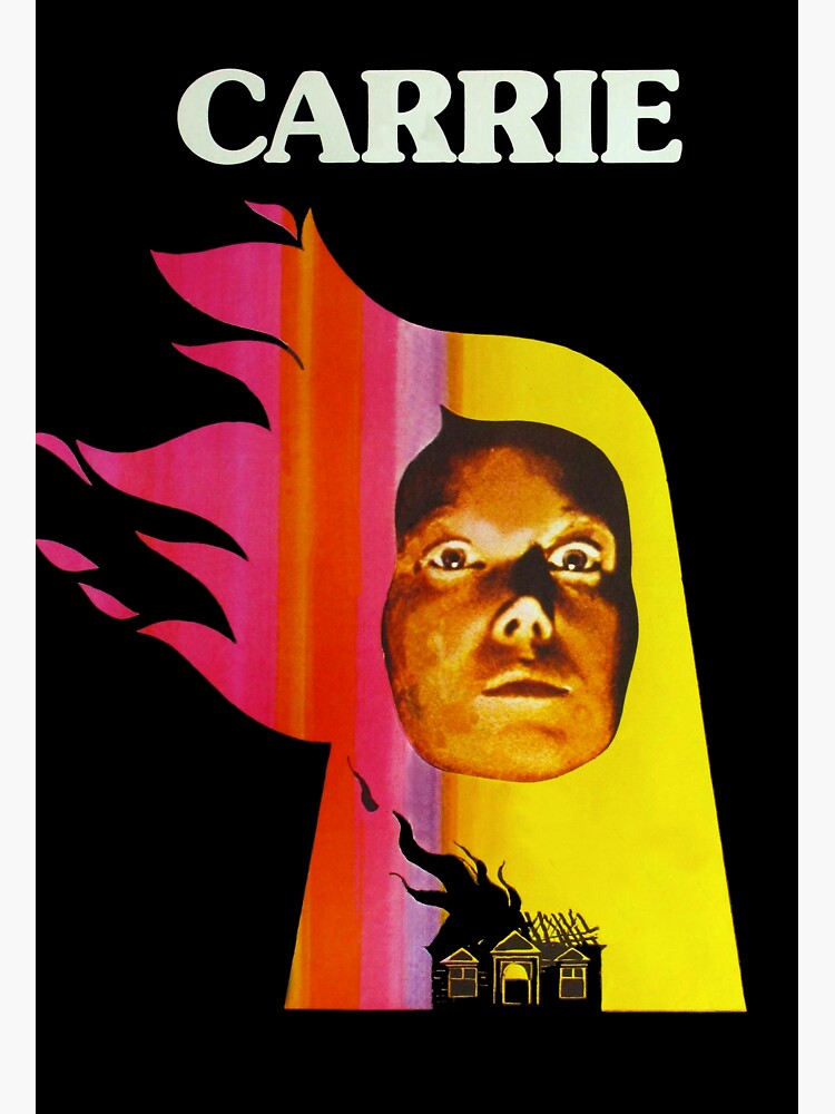 "Carrie" Sticker for Sale by horrorfreakshop | Redbubble