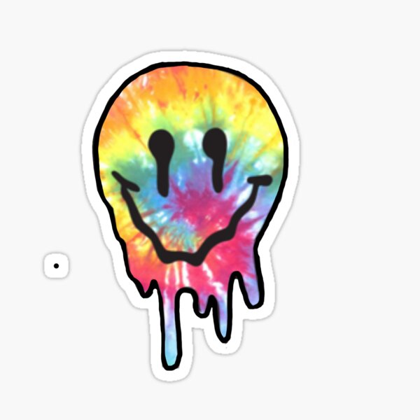 "drip smiley " Sticker for Sale by stickers-by-G | Redbubble