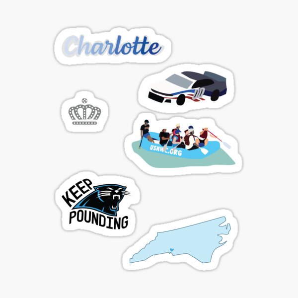 "Charlotte Sticker Pack" Sticker for Sale by Kendaledward | Redbubble
