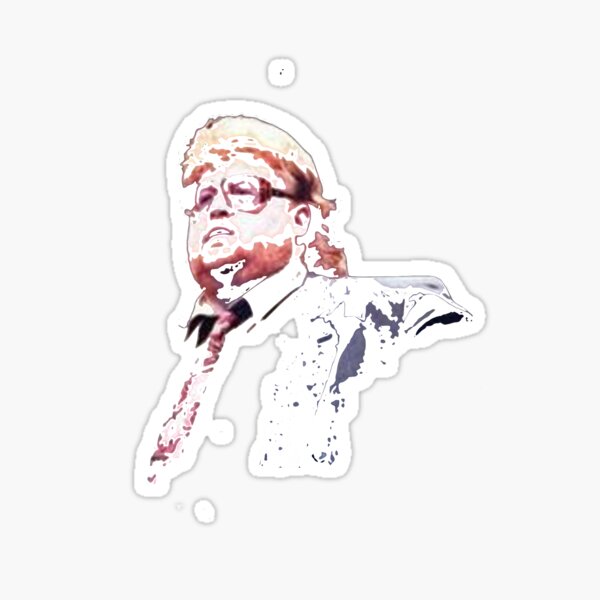 "Mullet in the head!" Sticker by mothernotoriety | Redbubble