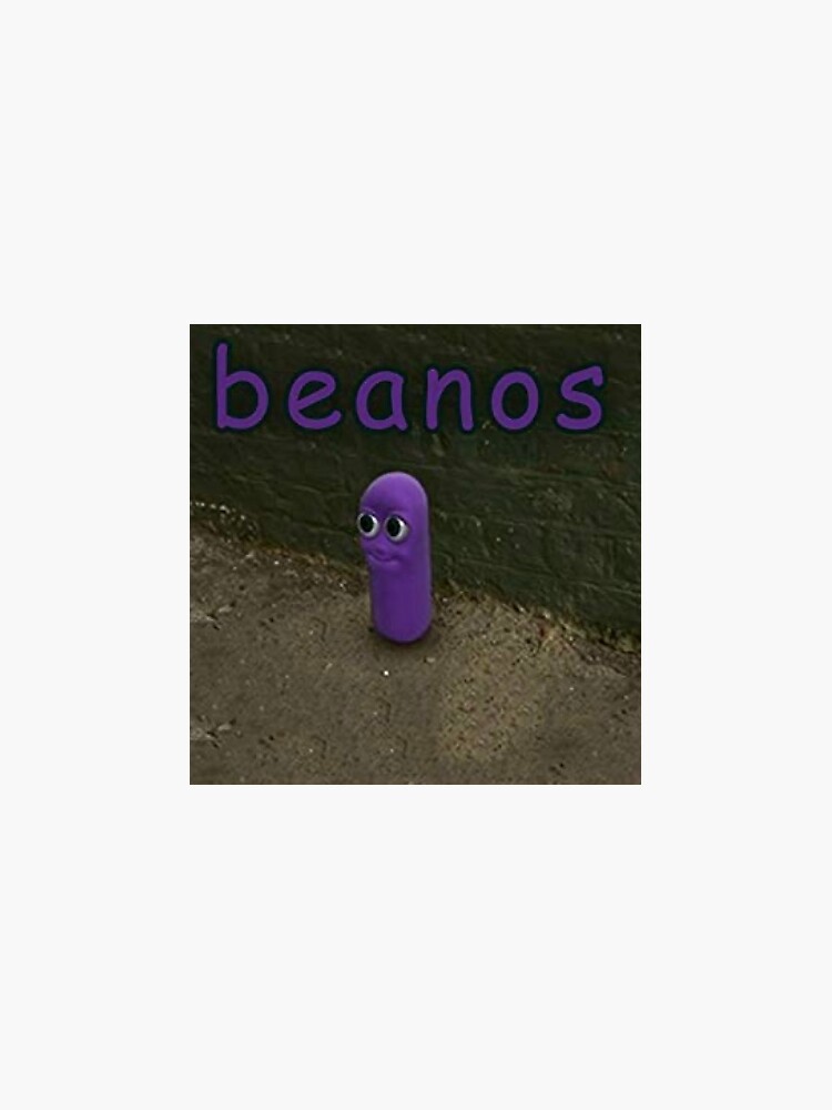 "beanos" Sticker by emmaleisnerx | Redbubble