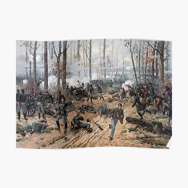 "Battle of Shiloh - Civil War" Poster for Sale by warishellstore ...