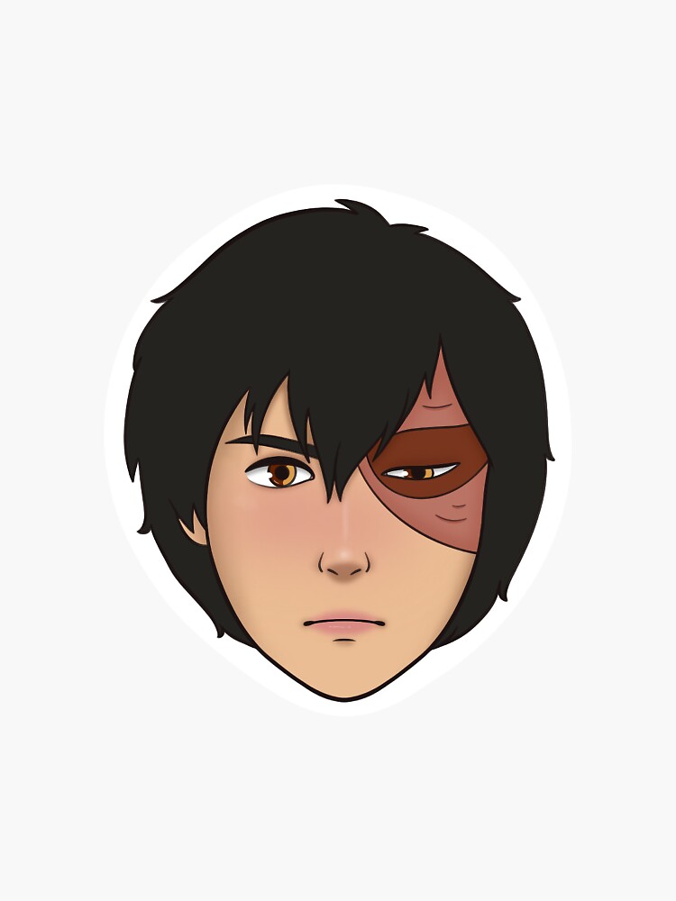 "zuko (avatar the last airbender)" Sticker for Sale by miairi | Redbubble
