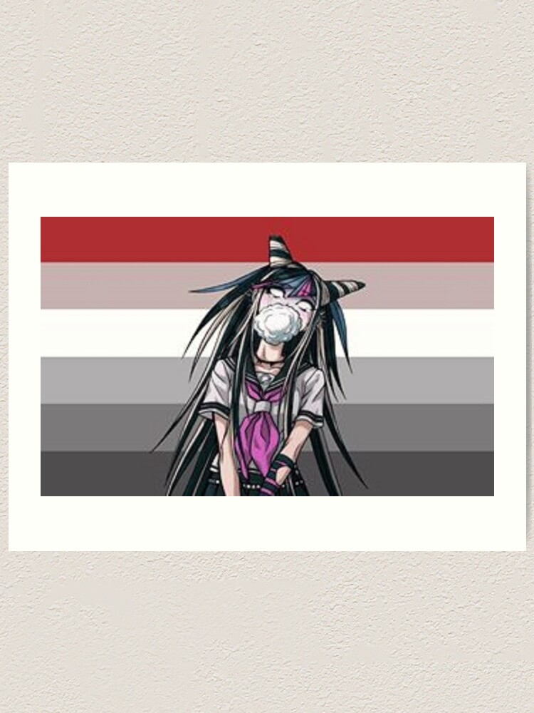 "Rabies Pride Ibuki Mioda" Art Print for Sale by satansdinosaur | Redbubble