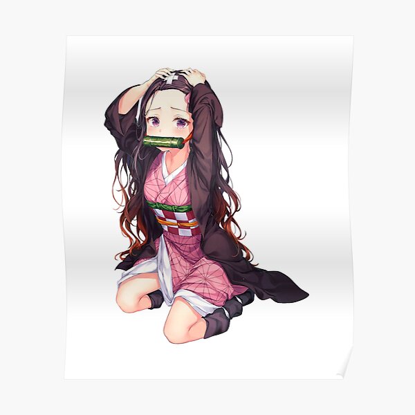 Tiny Nezuko Posters | Redbubble