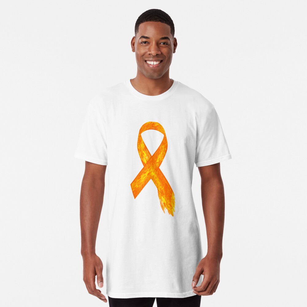 "CRPS Awareness Ribbon Orange Symbol" Sticker for Sale by raizepeace ...