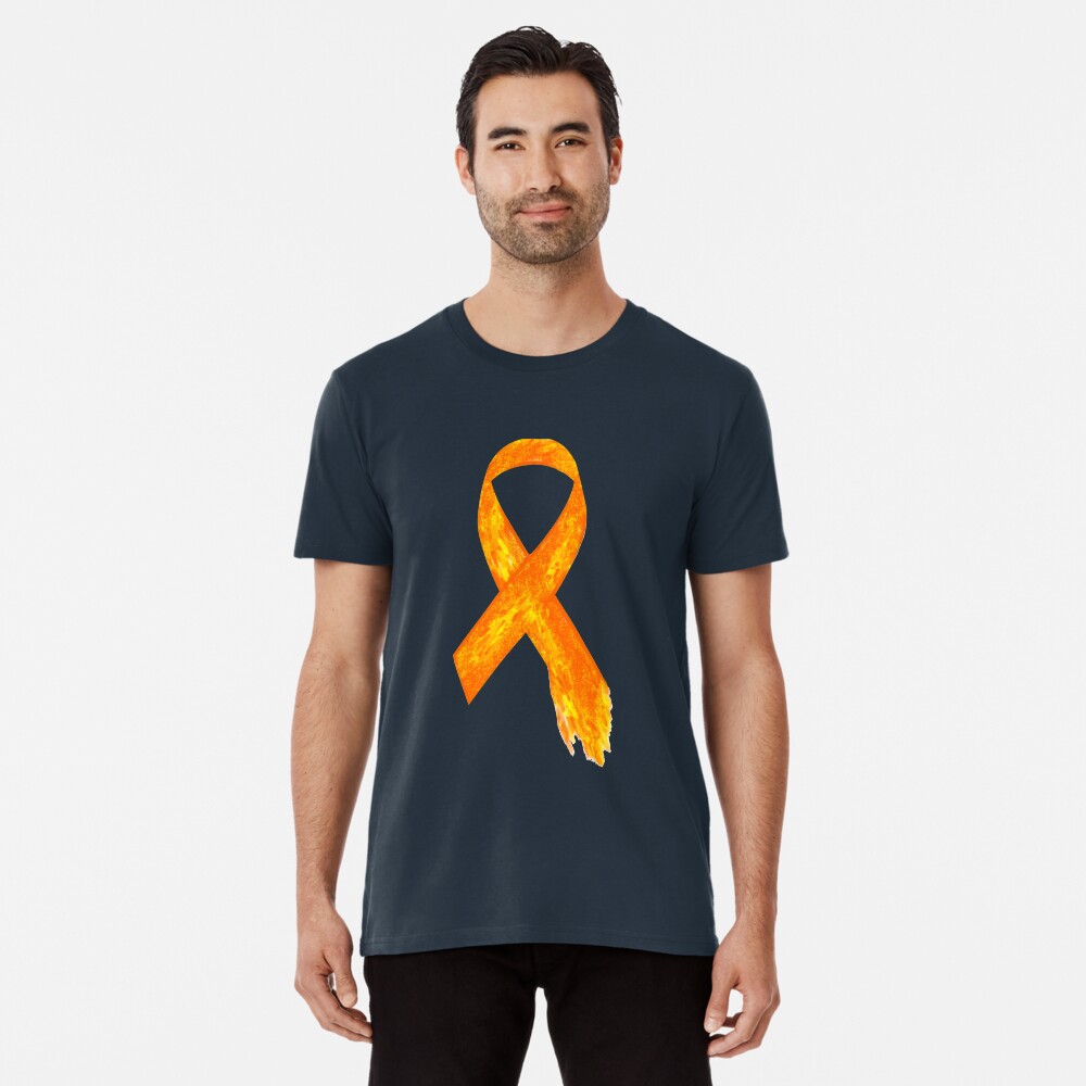 "CRPS Awareness Ribbon Orange Symbol" Sticker for Sale by raizepeace ...