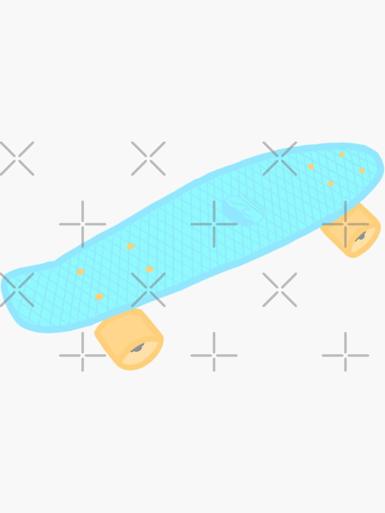 "penny board sticker" Sticker for Sale by daniellegrazier | Redbubble