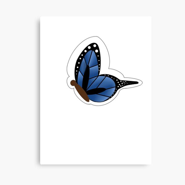 "Blue dotter butterfly " Canvas Print for Sale by Juliaaa1408 | Redbubble