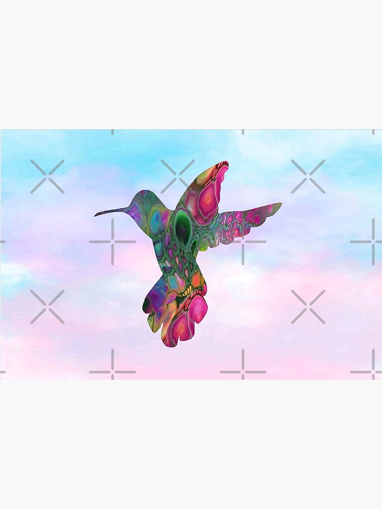 "Original Artwork,Hummingbird Face Mask, Hummingbird, Face Mask, Multi ...