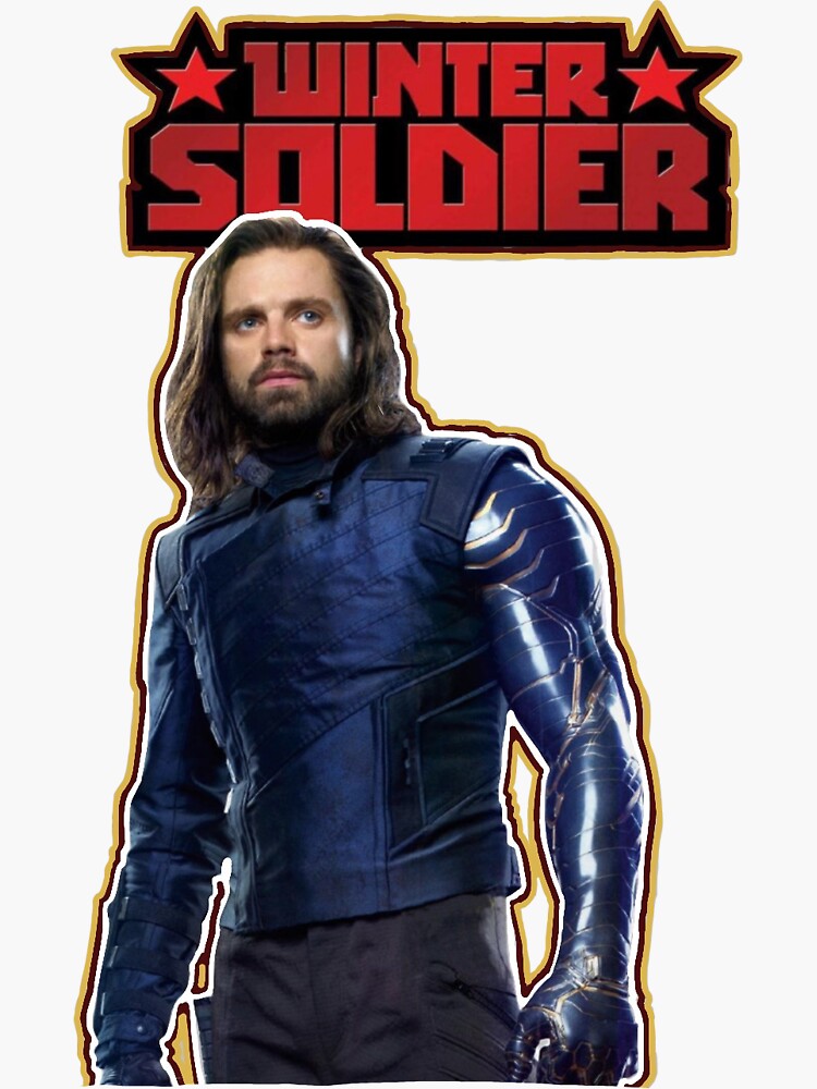 "Winter soldier comic" Sticker for Sale by emmaloveeee | Redbubble