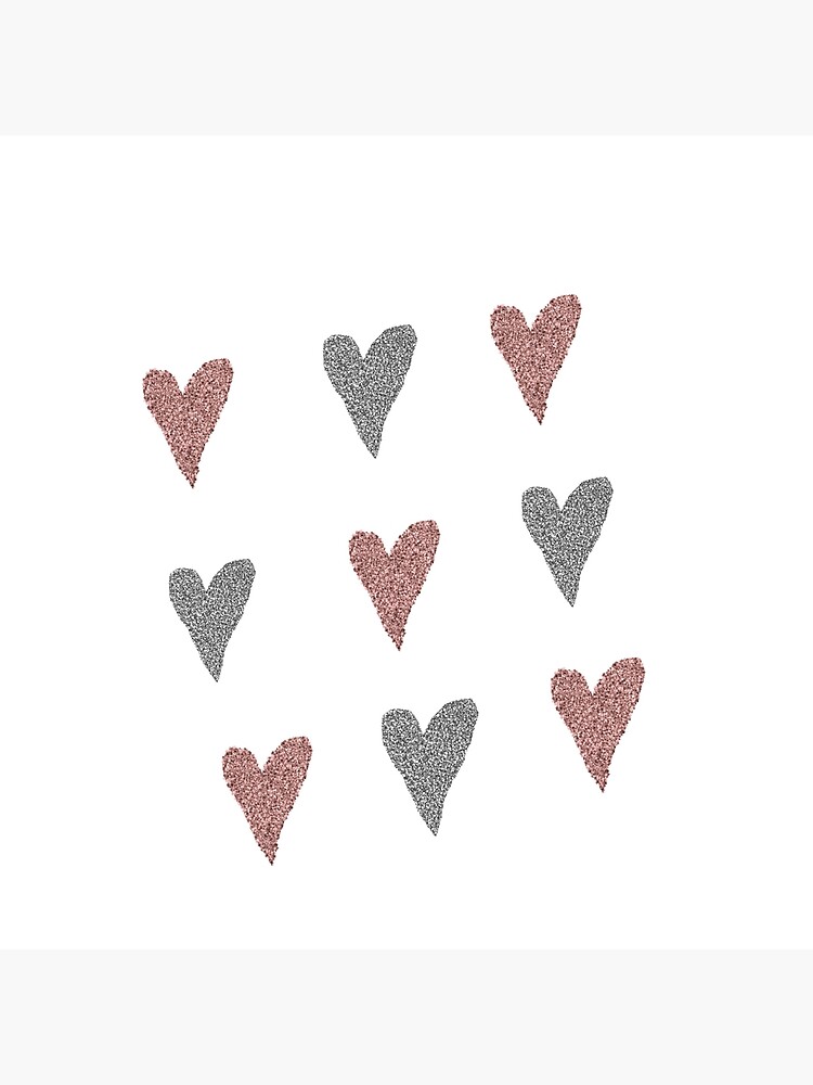 "Heart sticker pack" Poster by stickersbyniamh | Redbubble