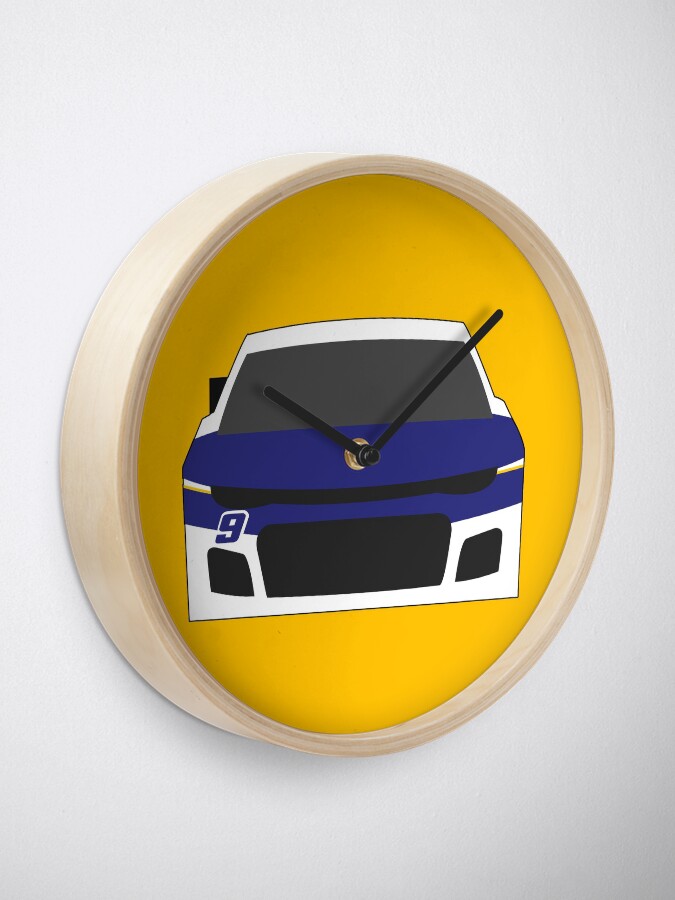 "Chase Elliott NAPA EMotorcon" Clock for Sale by BranningBrand | Redbubble