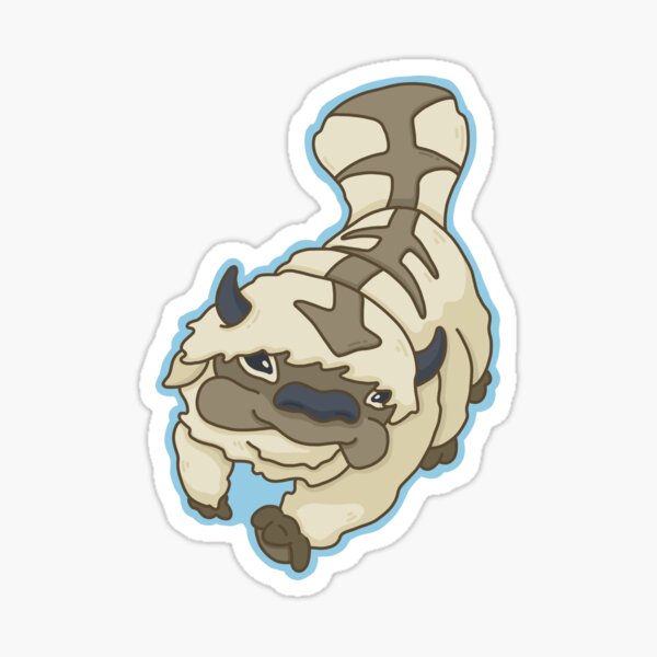 "Adorable Appa" Sticker by aliennoodle | Redbubble