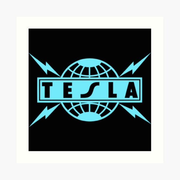 Tesla Band Wall Art | Redbubble
