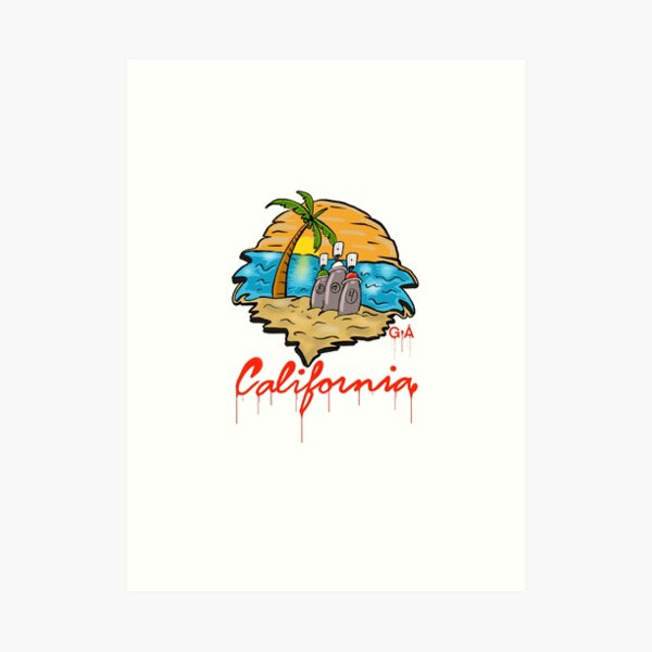 Cali Graffiti Art Prints | Redbubble