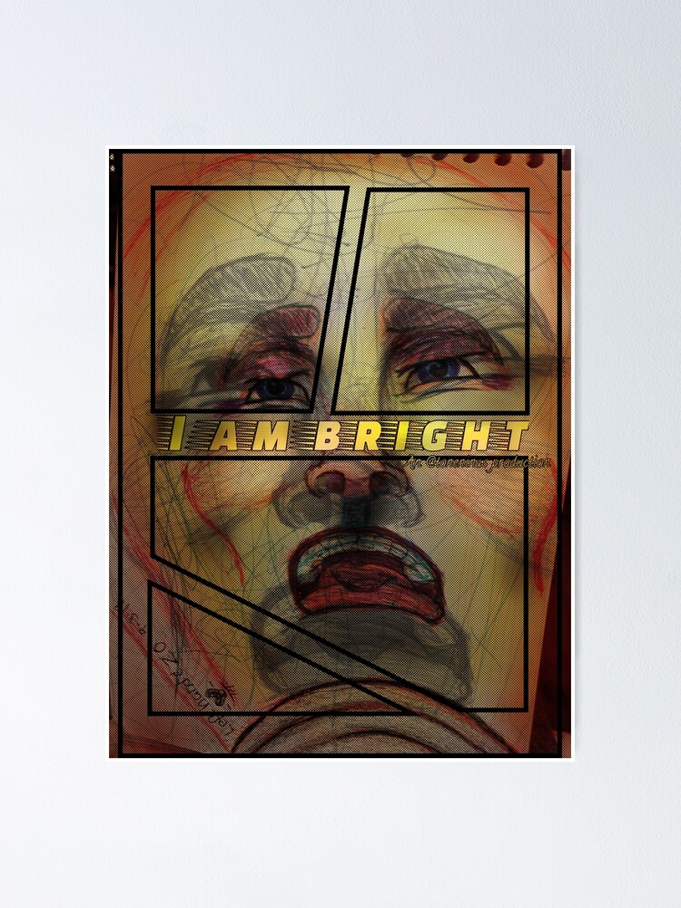 "The Bright Man" Poster by ToneNinas | Redbubble