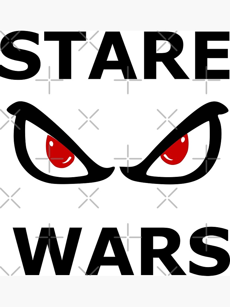 "stare wars war without weapon " Poster for Sale by SHINEPARIS | Redbubble
