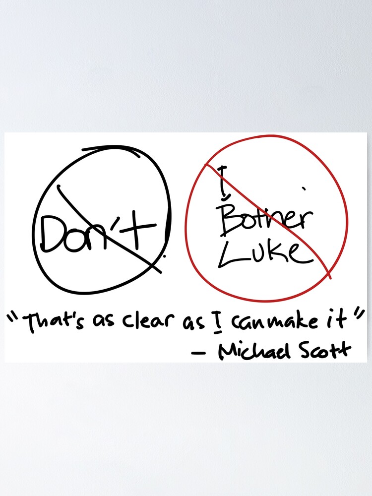 "That's As Clear As I Can Make It" Poster for Sale by boboman13 | Redbubble