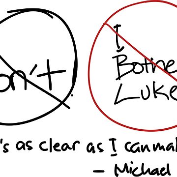 "That's As Clear As I Can Make It" Poster for Sale by boboman13 | Redbubble