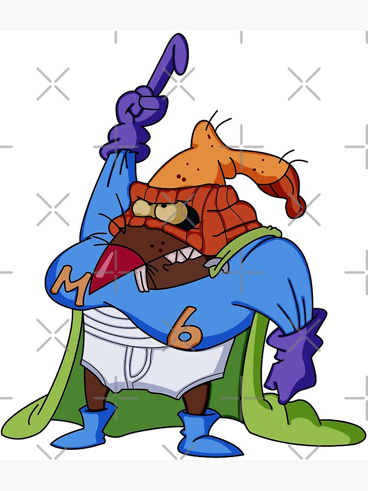 "Muscular Beaver" Art Print by muyfl | Redbubble