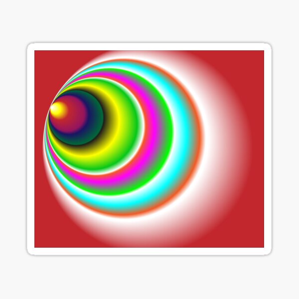 "Rotation." Sticker for Sale by pveart | Redbubble