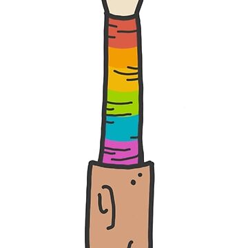 "Rainbow Oboe Reed" Art Board Print for Sale by Isabel-Badlose | Redbubble