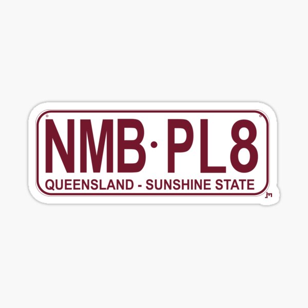 "NMB.PL8 Queensland - Sunshine State QLD "Number Plate" Number Plate T ...