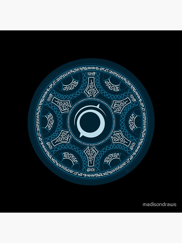 "The Dragon Prince - Moon Rune - Magic Circle" Pin by madisondraws ...